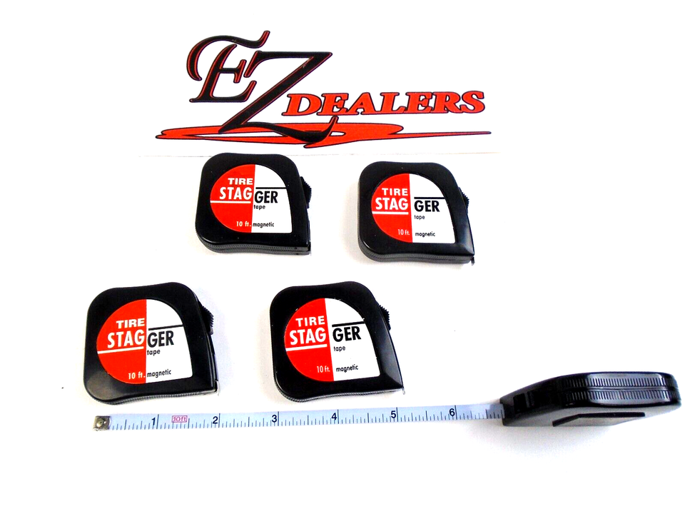 Race Car Tire Stagger Tape Measure 10 FT(5) Tire Tape Magnetic FREE ...