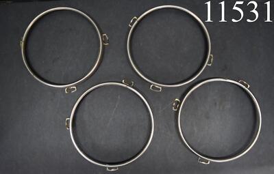 1964 1965 Ford Thunderbird Headlight Trim Rings Set 4 Head Light ...