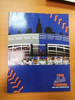 New York METS Yearbook 2008 MIKE PIAZZA - SHEA STADIUM'S LAST YEAR | eBay