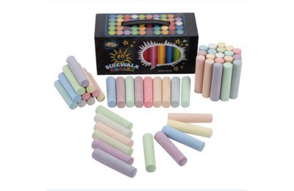Sidewalk Chalks by Creative Kids 50 Chalks Free & Fast Shipping ...