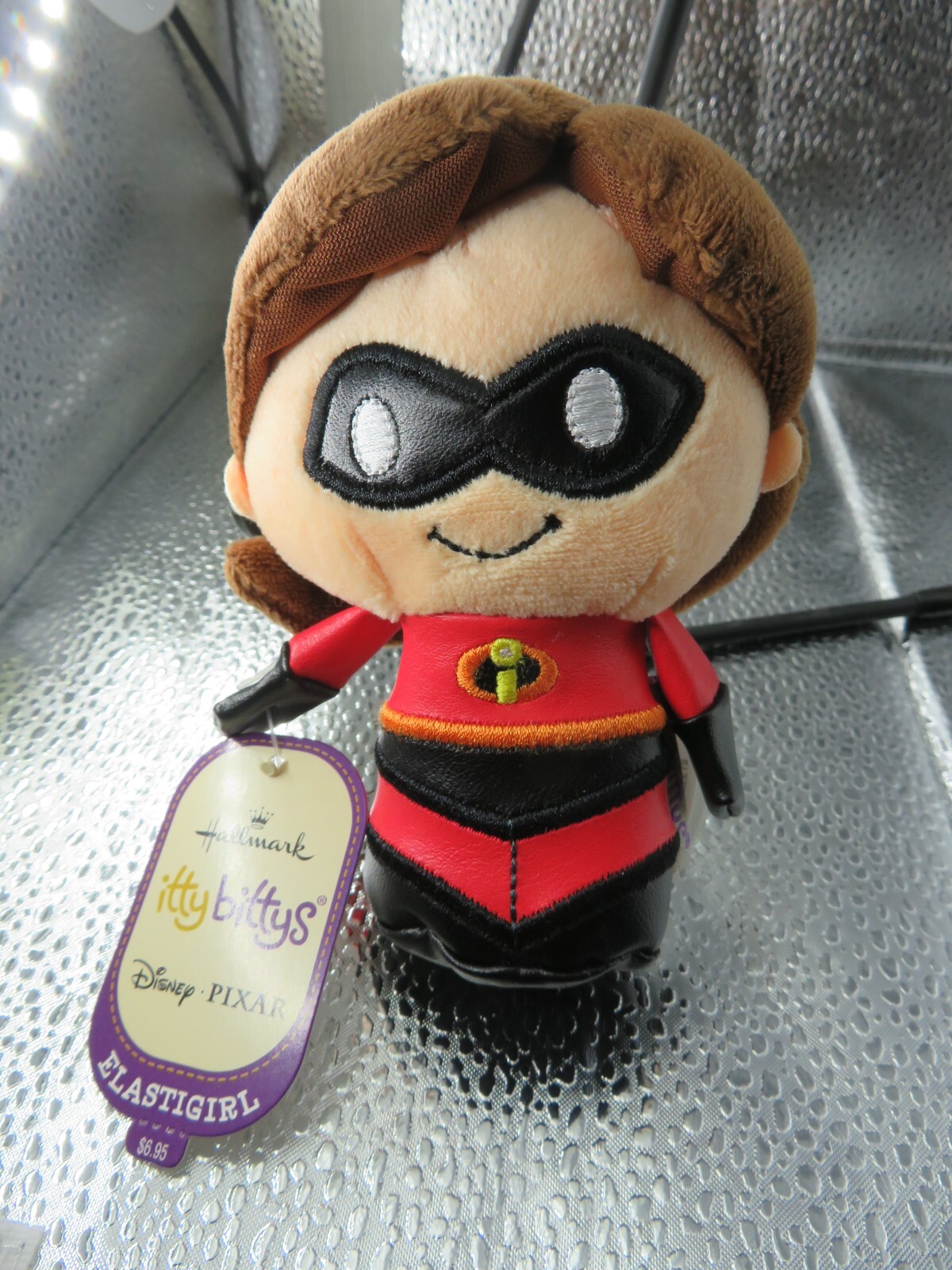 Hallmark Itty Bitty Bittys Plush Mini Disney Pixar Mrs Incredible ...