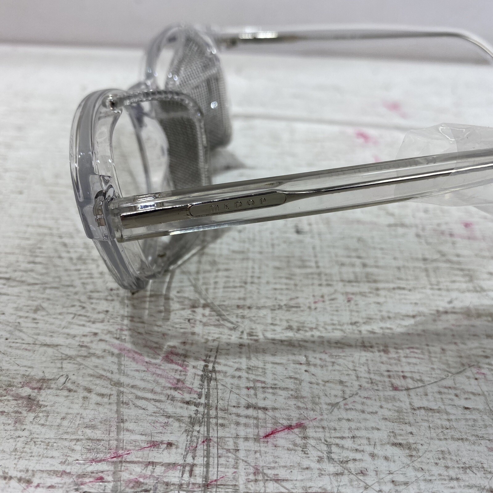 Lot Of 4 - Medop Vulcano Clear Protective Safety Eyewear Glasses Specs ...