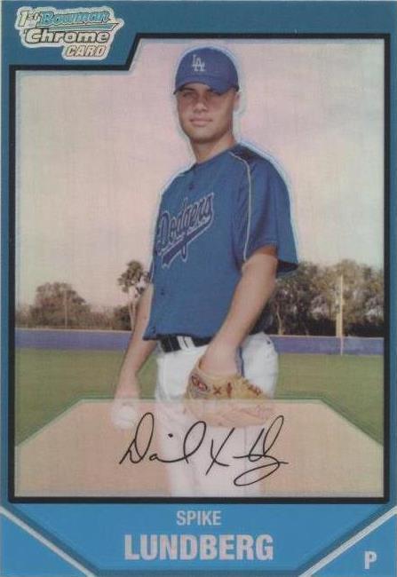2007 Bowman Chrome - Prospects Spike Lundberg #BC81 Refractor /500 (RC ...