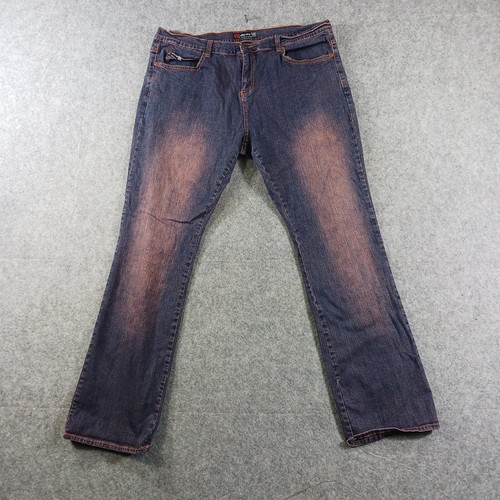 Baby Noiz Womens Jeans 21 34x31 Purple Denim Washed Stretch Y2K Vintage ...