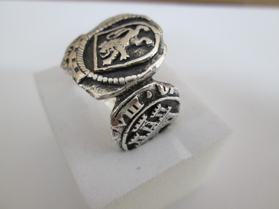 David Yurman “Shipwreck” 23.9g Sterling Silver Coin Ring Size 9 | eBay