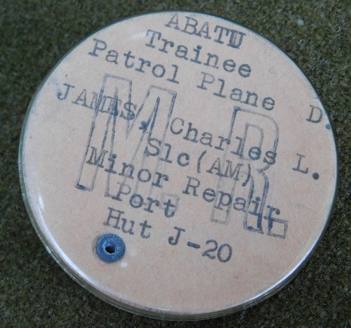 ORIGINAL WWII U.S. NAVY ADVANCED BASE AVIATION PATROL PLANE TRAINEE ...