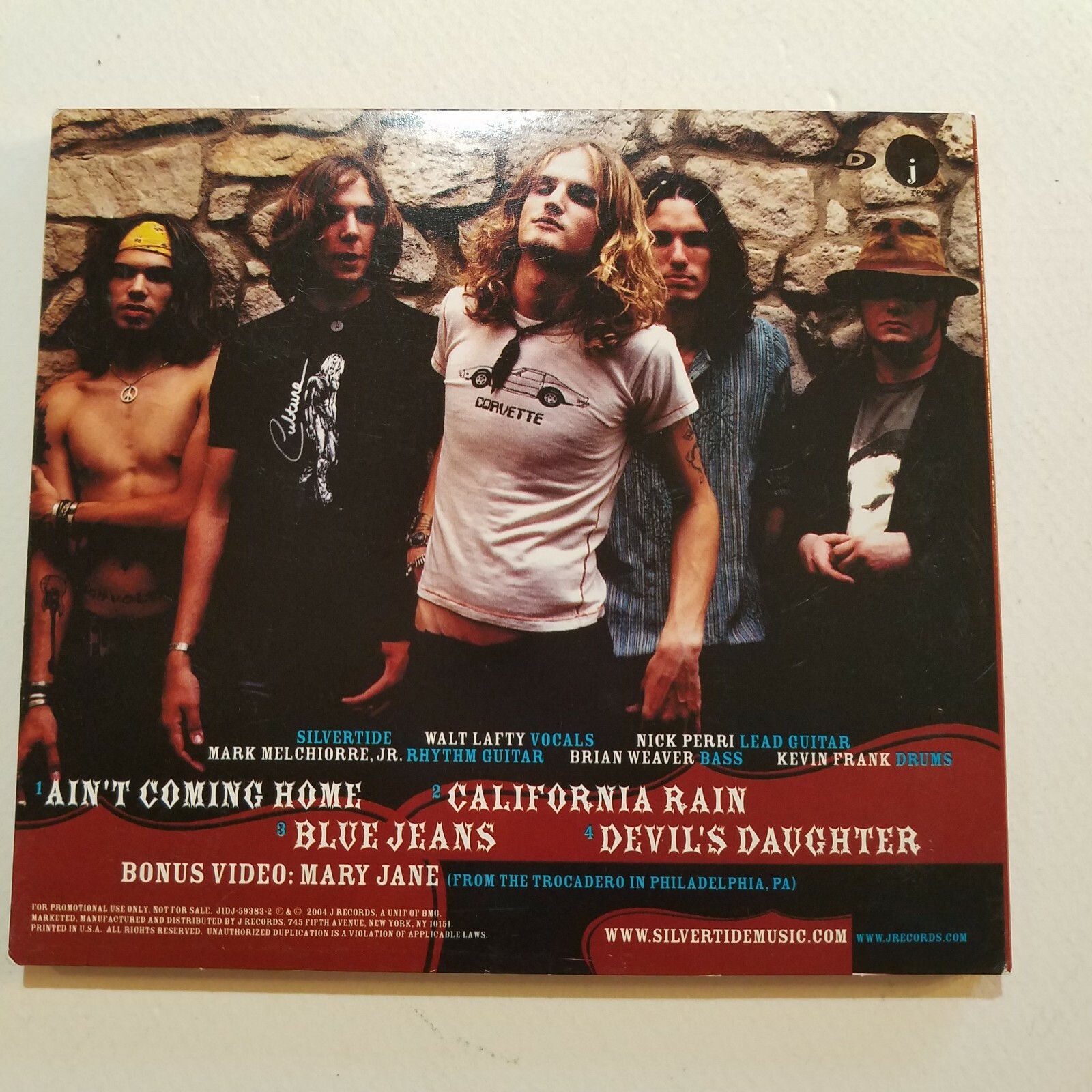 Silvertide Album Sampler Promo Show & Tell 4 tracks 2004 J Records | eBay