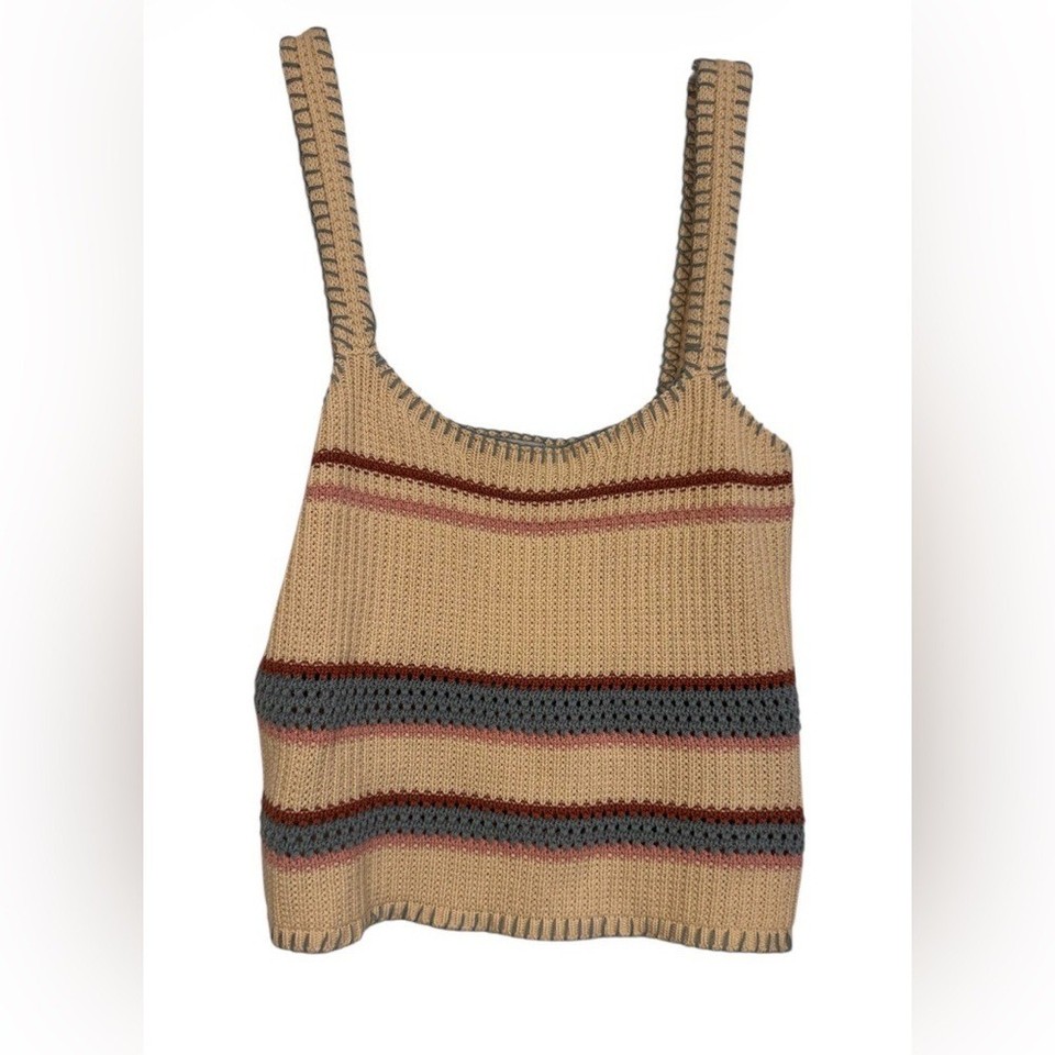 Rails Striped Knit Tank Top small | eBay