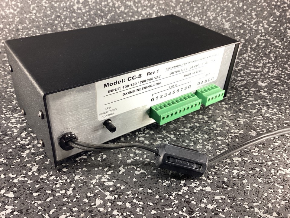 DX ENGINEERING CC-8 High Power Remote Control Antenna Switch Box | eBay