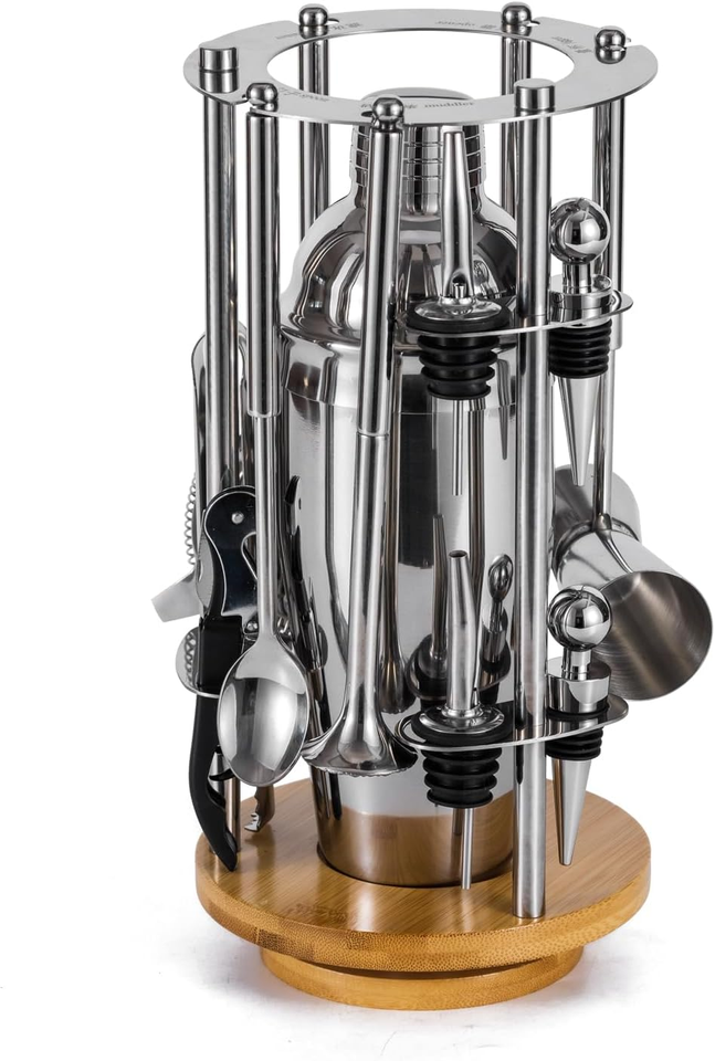 Bar Bartender Tool : 13-Piece Tool Set, Bar Cocktail Shaker Set for ...
