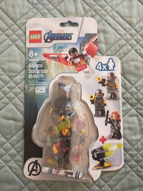 LEGO Marvel Super Heroes: Falcon & Black Widow Team-Up (40418) for sale ...