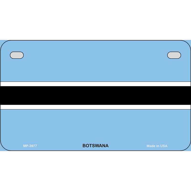 Botswana Flag Novelty Metal Motorcycle Plate MP-3977 | eBay