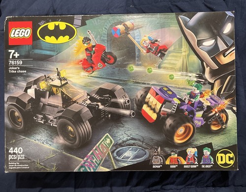 BATMAN Joker's Trike Chase DC Lego Set 76159 Harley Quinn & Robin Brand ...