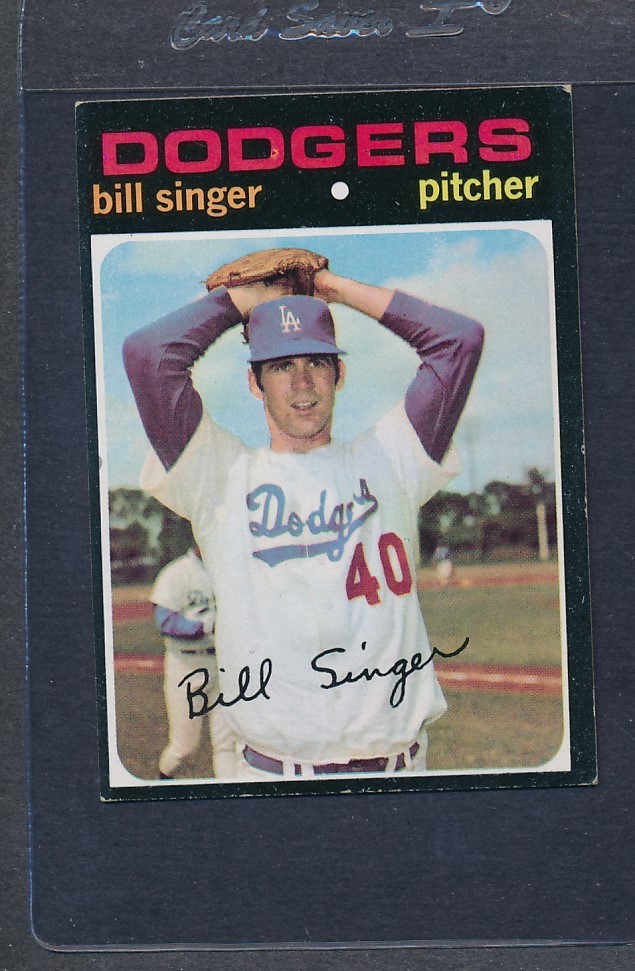 1971 Topps #145 Bill Singer Dodgers EX *2917 | eBay