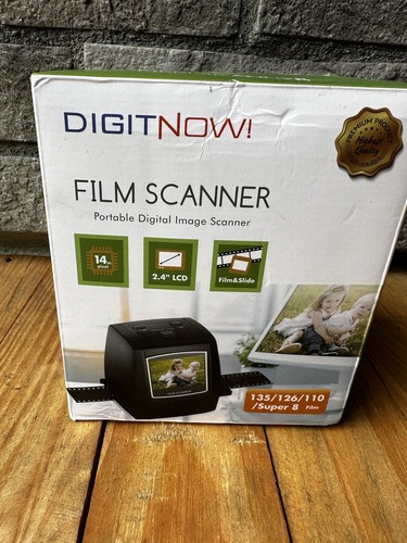 Digitnow! Film Scanner For 135, 126, 110, & Super 8 Film. Film Into ...