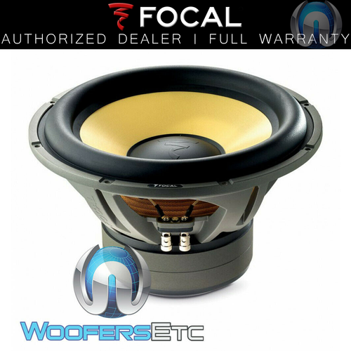 FOCAL E-30KX ELITE 12" 800W RMS SUB DUAL 4-OHM CAR SUBWOOFER BASS ...