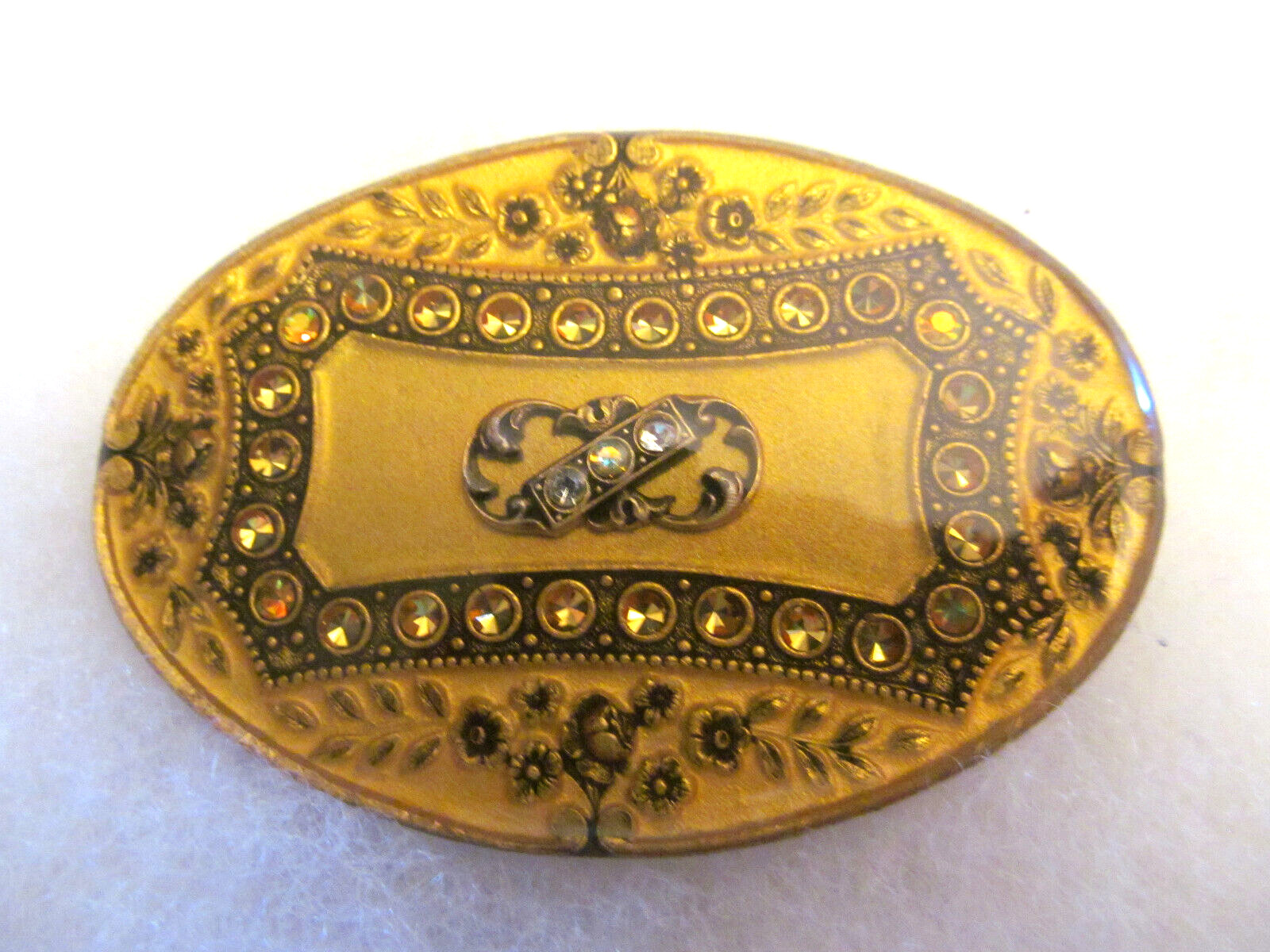 VTG Early Catherine Popesco Art Deco French Enamel Cr… - Gem