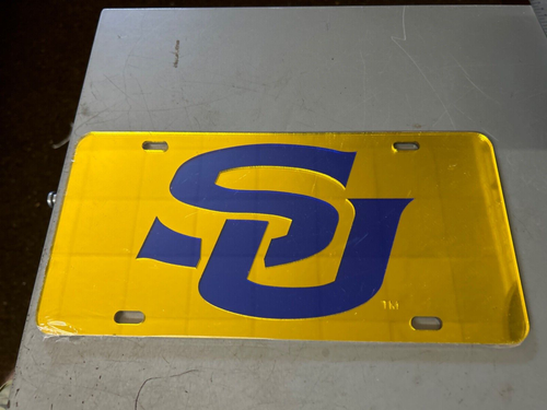 Vintage SU College Booster License Plate | eBay