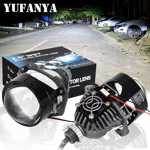LED Mini Headlight 2.5'' Bi LED Projector Lens 70W 6000K Retrofit ...