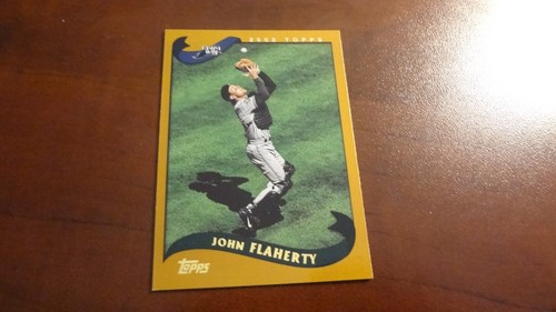 2002 TOPPS # 154 JOHN FLAHERTY BASEBALL CARD | eBay