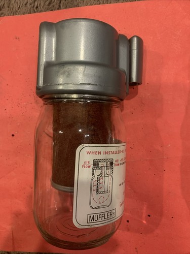 Gast AA900F Intake Exhaust Muffler Filter Assembly 3/4" NPT 16oz Jar ...