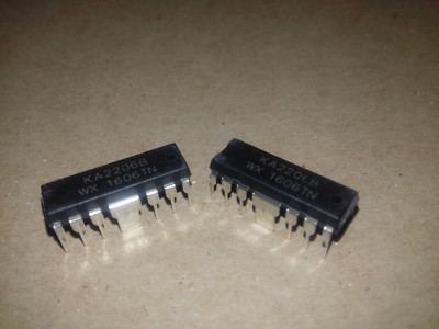 1pcs. / 1× KA2206B Dual Audio Power Amplifier 2x 2.3W Endstufe KA2206 ...