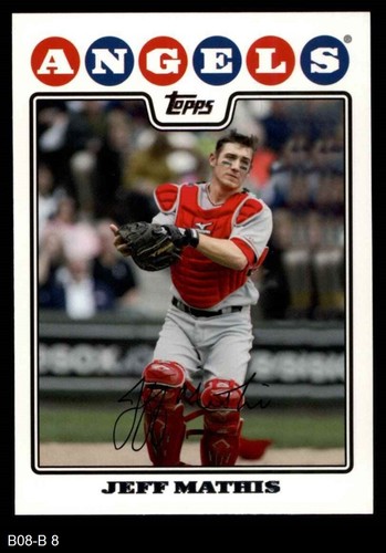 2008 Topps Update #8 Jeff Mathis Angels 8 - NM/MT | eBay