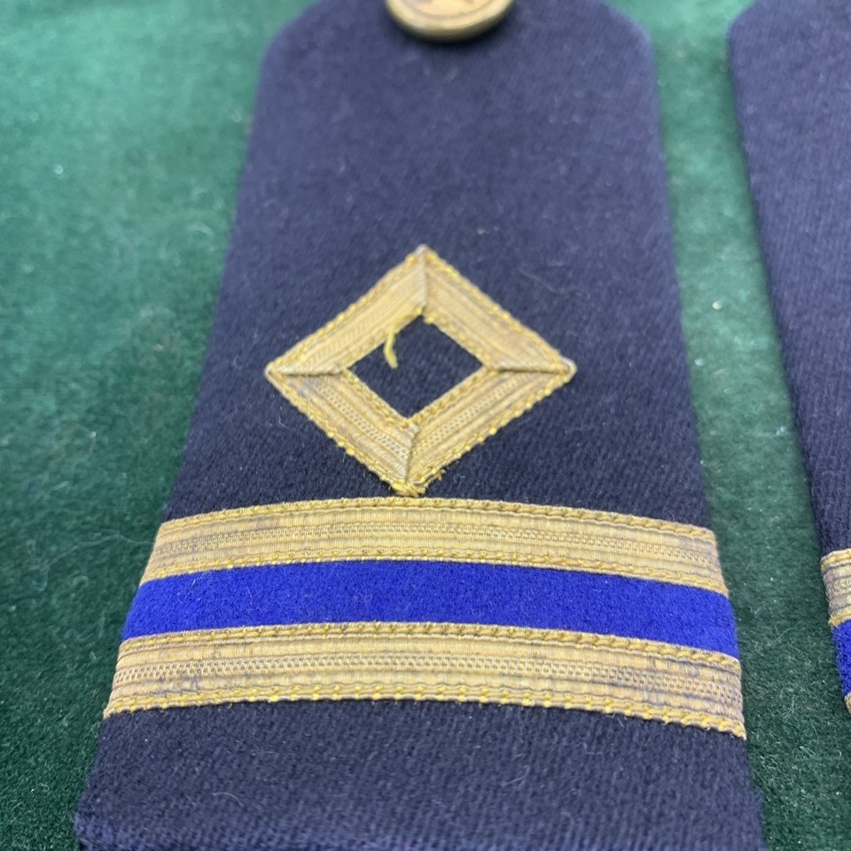 Marine Merchant Navy 2nd Officer Rank Slides Service Dress Pair | eBay UK