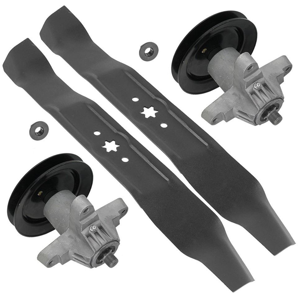 Deck Spindle Pulley Blade For Cub Cadet RZT-17 RZT-42 1170 1600 Lawn ...