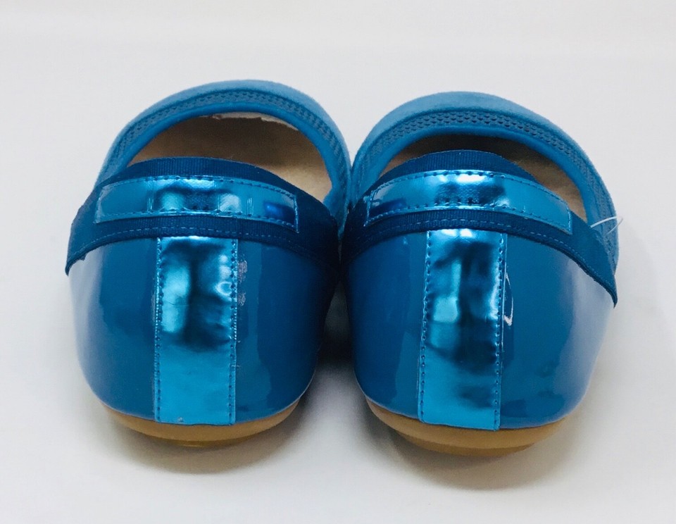 Easy Spirit 360 Womens Turquoise Suede Leather Stretch Comfort Ballet ...