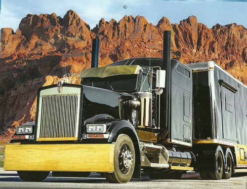 " buy 1 get 1 free " 18 wheeler super Semi trailer Trucks 2025 wall ...