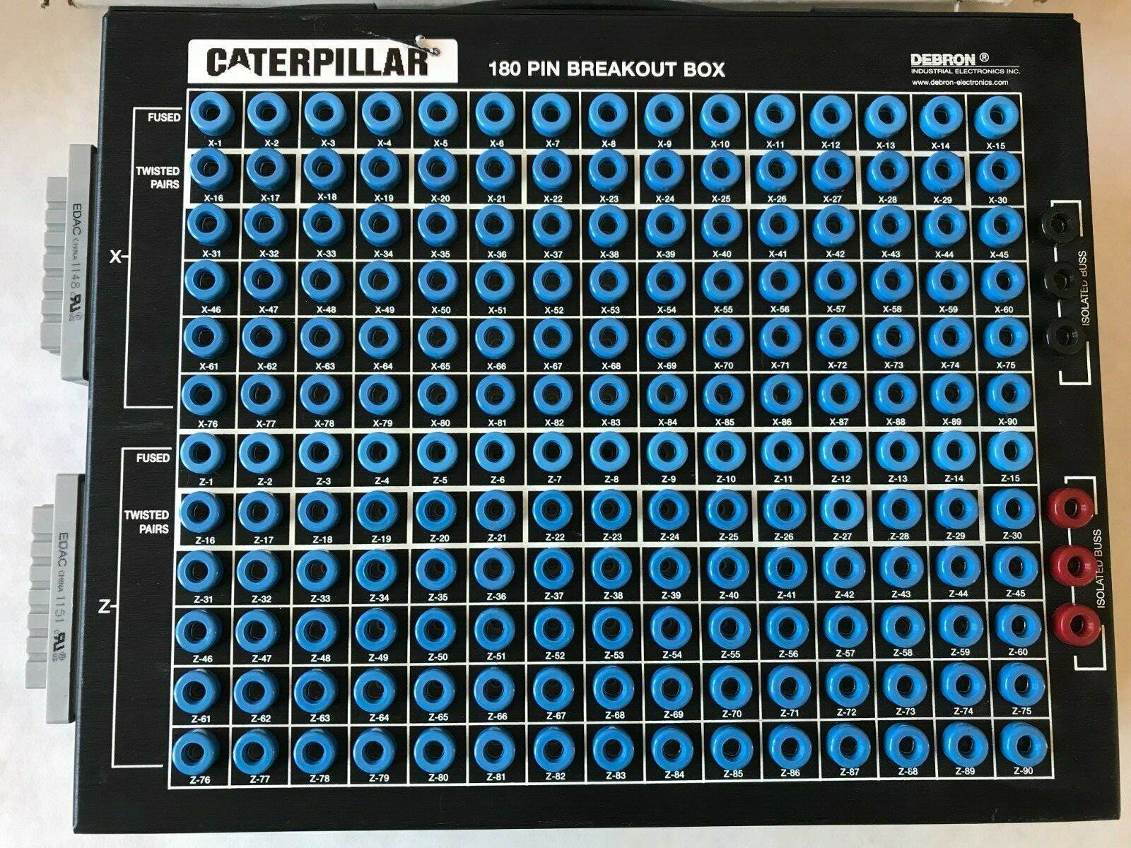 CAT Caterpillar 372-5252 180 Pin Breakout Box Navistar 1180-N4-0X0 | eBay