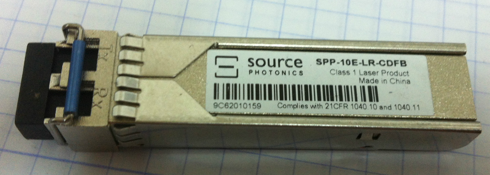 Source Photonics SPP-10E-LR-CDFB 10G 1310nm 10KM SFP Transceiver | eBay