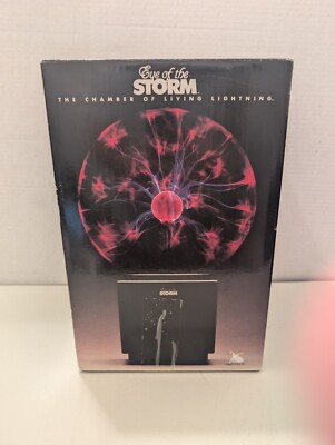 1987 Rabbit Systems E6000 Eye of the Storm Plasma Lightning Globe Tesla ...
