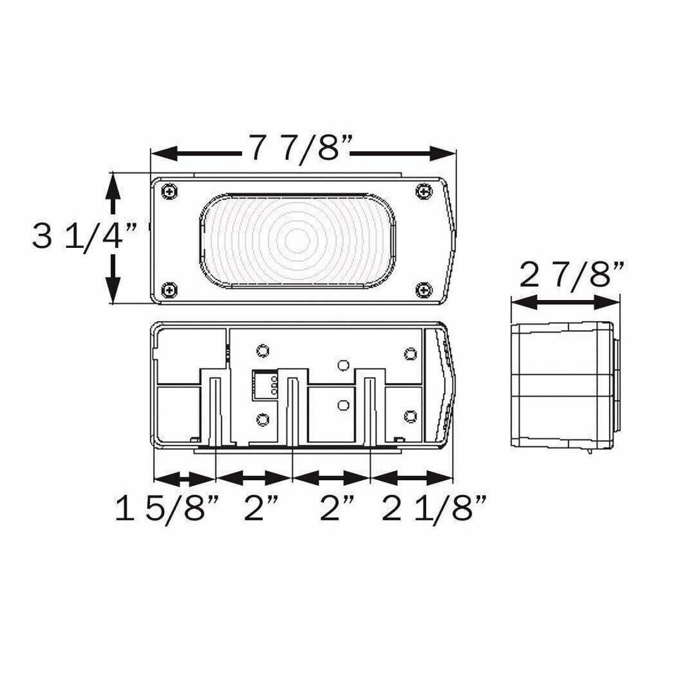 Optronics Waterproof Driver Side Combination Tail Light #ST37RS | eBay