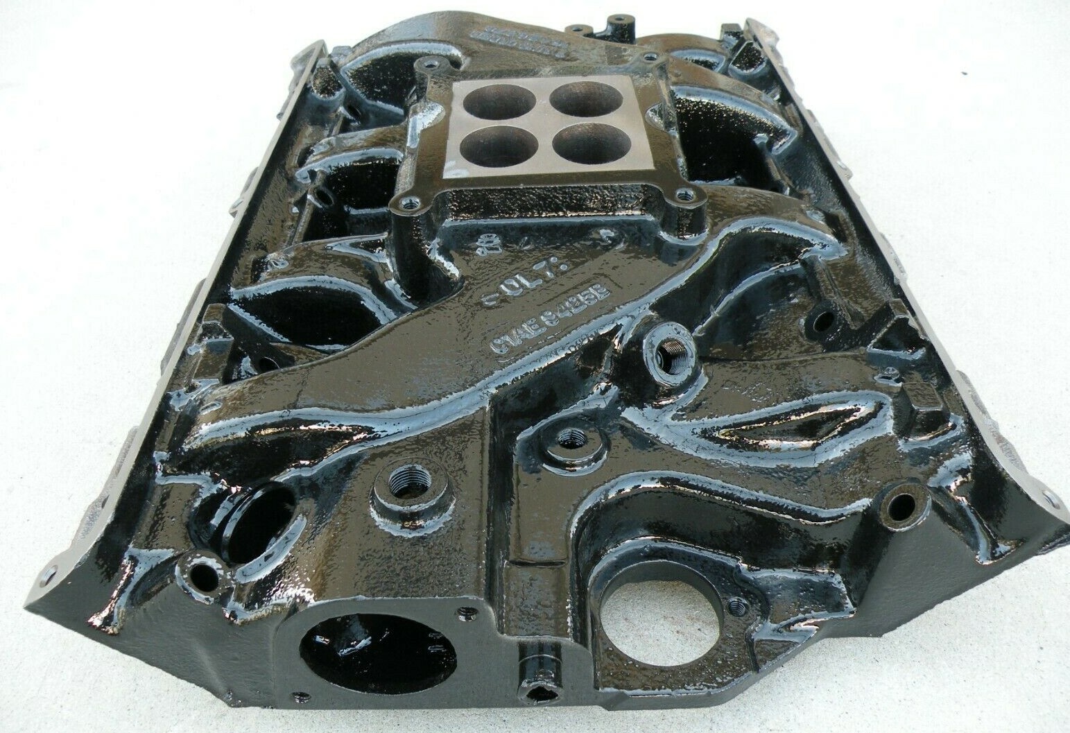 FORD THUNDERBIRD 390 352 4 BBL BARREL INTAKE FE C1AE9425B CAST IRON ...