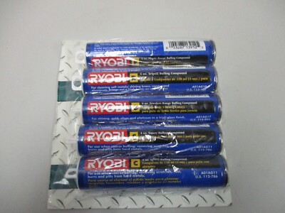 Ryobi 5pc Buffing Compounds Polishing Sticks | eBay