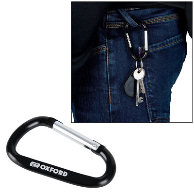 Oxford Carabiner Lightweight Karabiner Safety Keys Clip Snap Ring ...