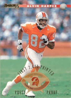 ALVIN HARPER 1996 Donruss PRESS PROOF /2000 Buccaneers #8 | eBay