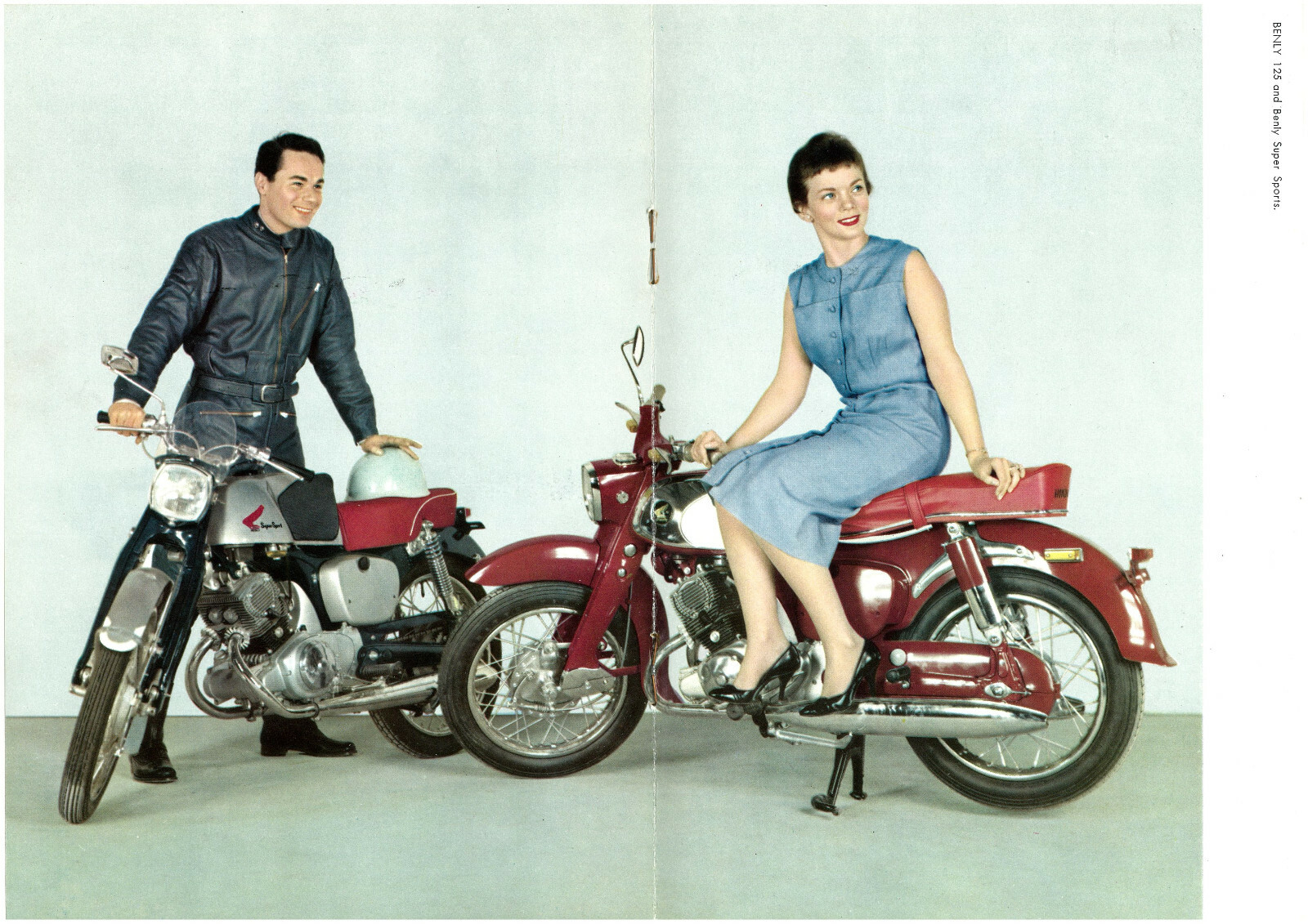 HONDA Brochure C92 CA92 CB92 Benly 1959 1960 1961 1962 1963 1964 1965 ...