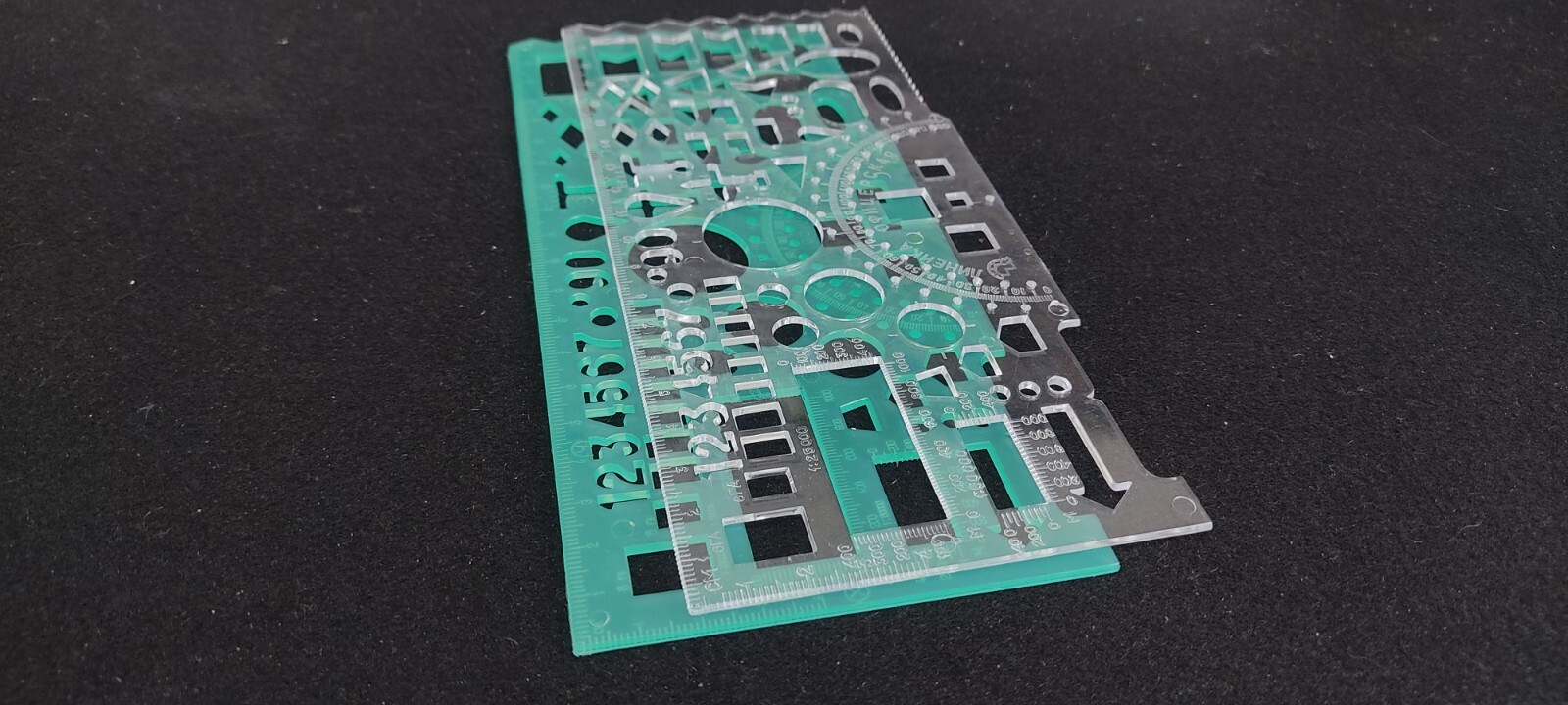 Russian Combat mission plotter 2 Pcs Officer ruler special tool ...