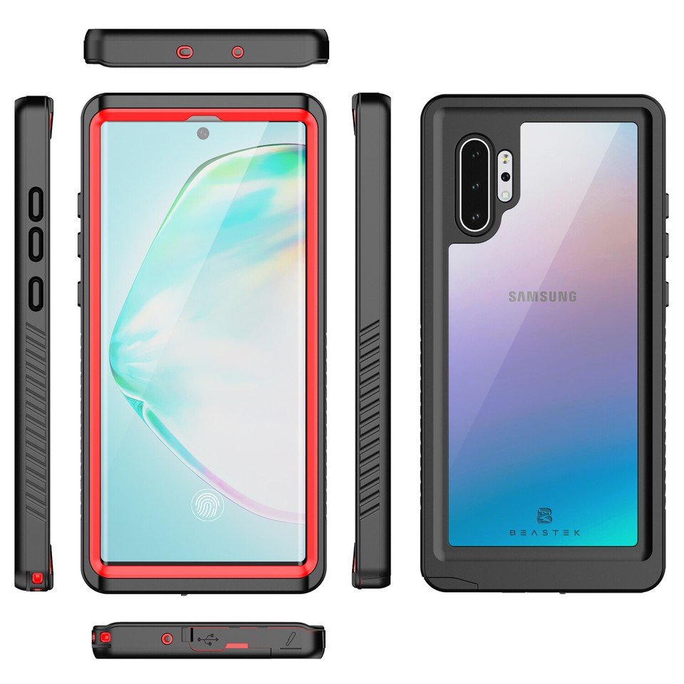 For Samsung Galaxy Note 10 Waterproof Case Cover with Screen Protector ...
