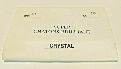 10 Gross 10ss Preciosa Super Chatons Brilliant Full Pack Czech ...