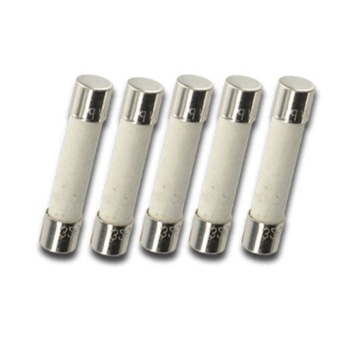 WITONICS Pack of 5, T5A 250V, T5 250V, T5A250V Cartridge Ceramic Fuse ...