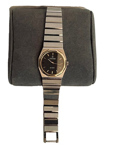 VTG Concord Mariner SG Watch Swiss SS Bracelet &18K Gold Quartz Fresh ...