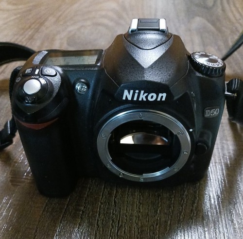 Nikon D50 6.1MP Digital SLR Camera Black Body Only DX From Japan | eBay