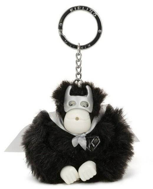 Kipling Hero 3 Black Monkey Key Ring for sale online | eBay