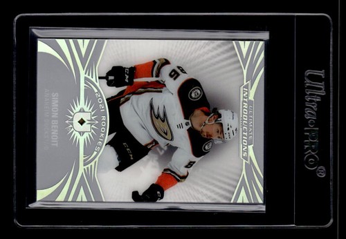 2021-22 Ultimate Collection Ultimate Introductions #UI65 Simon Benoit ...