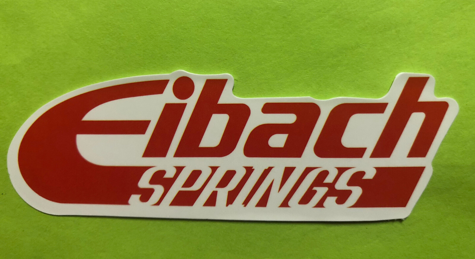 Eibach Springs Sticker Decal 3.75”x1.”. Self Adhesive. Waterproof ...