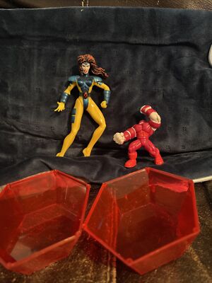 1997 ToyBiz X-Men Onslaught Jean Grey Marvel Action Figure Loose 6" W ...